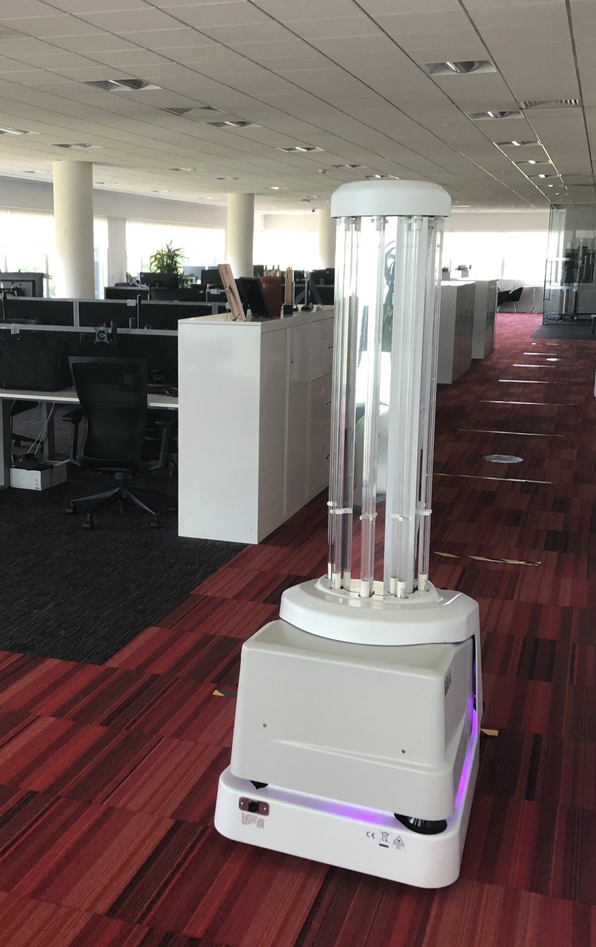 UVD Robots for facilities management from NESA Robotics