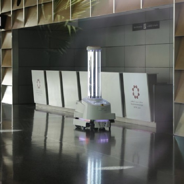 Qatar Airways video shows UVD Robot at Hamad International Airport